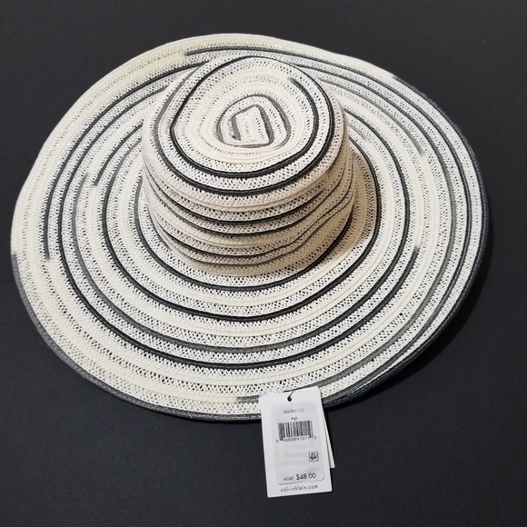 Accessories | Nwt Calvin Klein Womens Sun Hat Eggshell | Poshmark